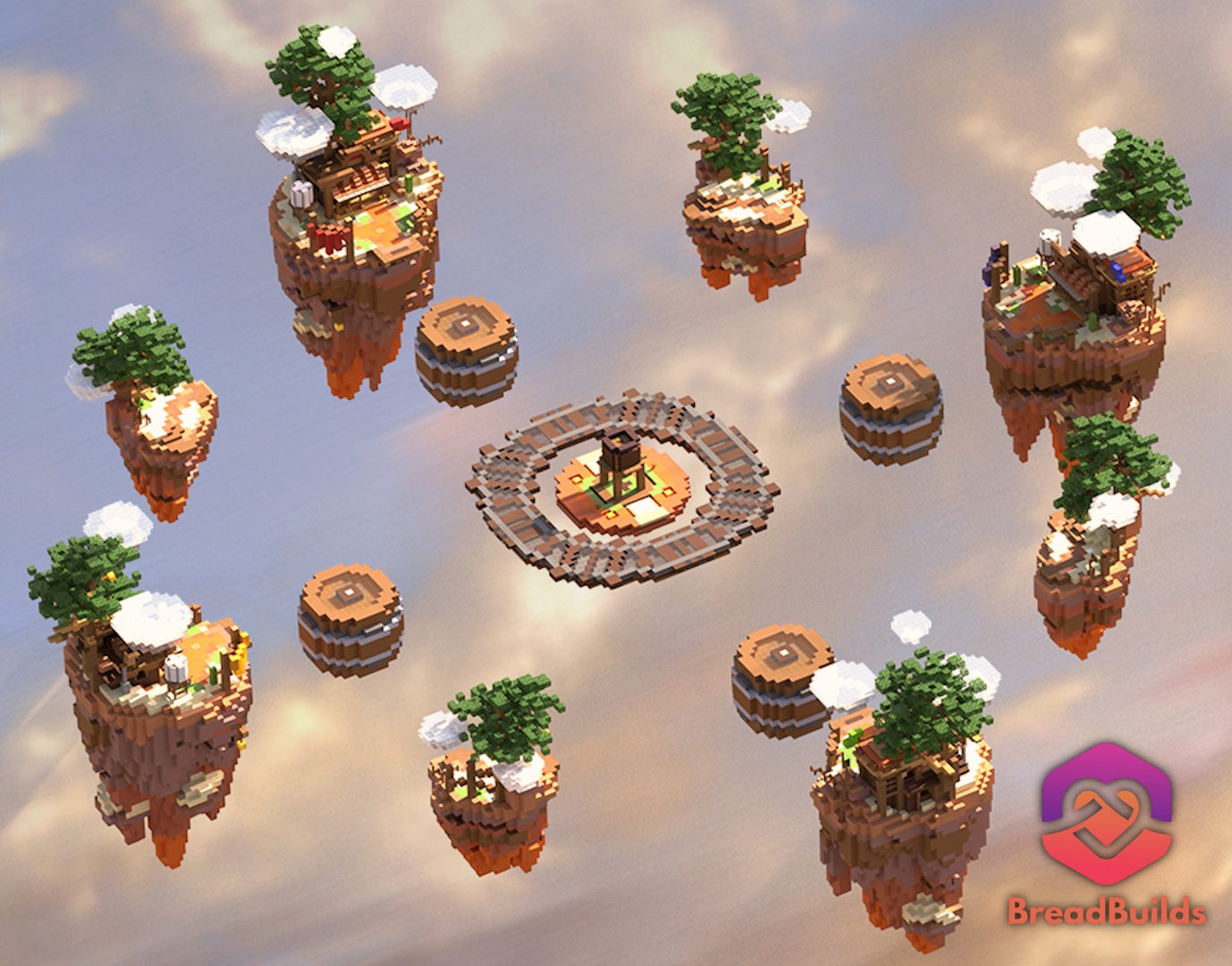 Wild Western - BedWars Map | Chunkfactory